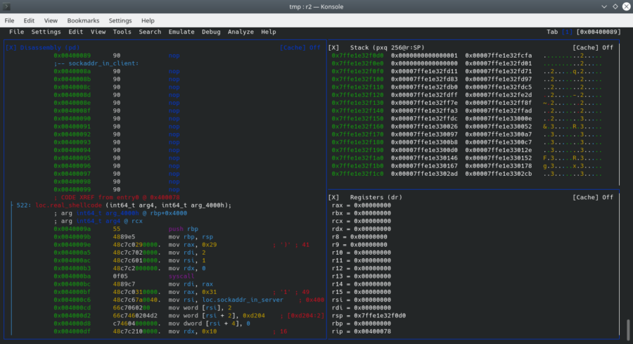 Exploiting systems stealthy: Writing Shellcode in 2020 - Chaos ...
